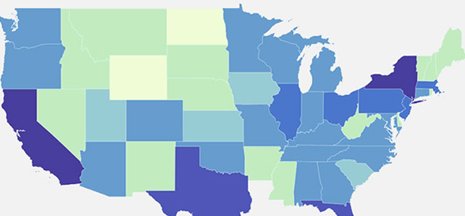 How many lawyers in the U.S.? (Lawyer population by state chart ...